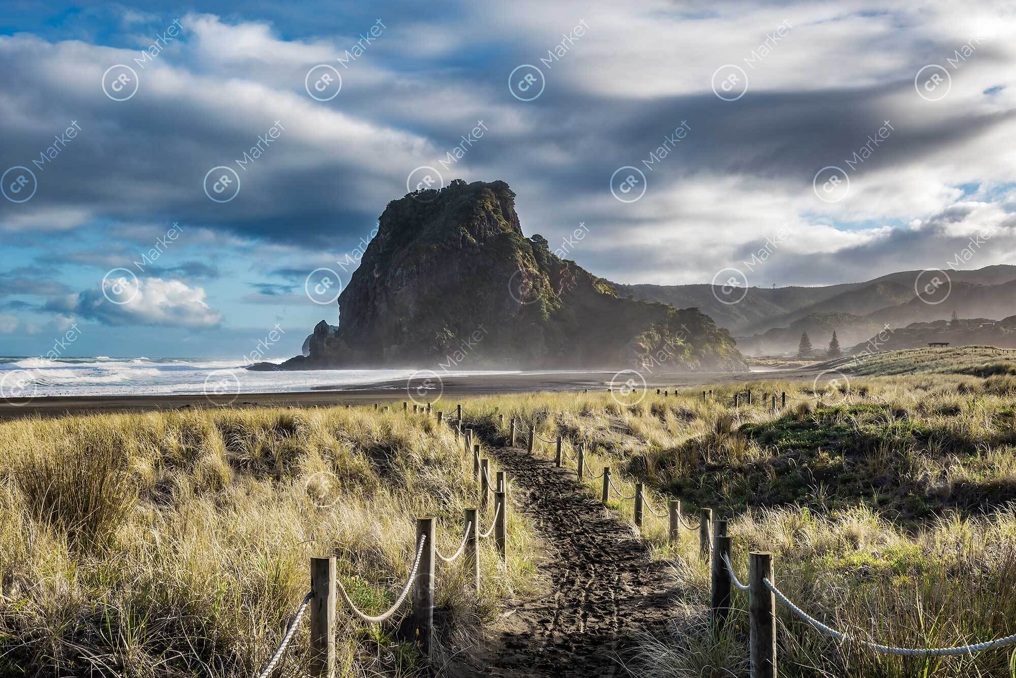 Salty Sunrise At South Piha - CR Market